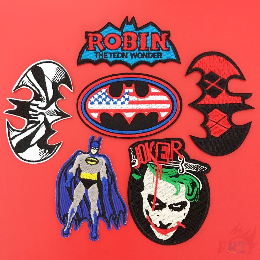 Craft Supplies & Tools Sewing & Needlecraft The Joker Batman Cartoon ...