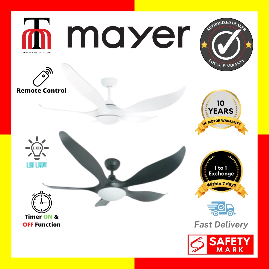 Mistral Fan 52" Typhoon 52 DC Ceiling Fan | Shopee Singapore
