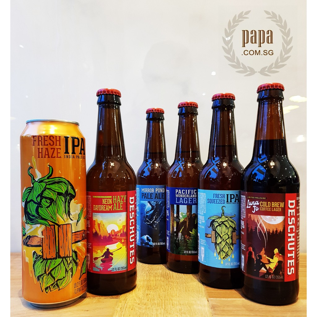 Deschutes Brewery (Oregon US) Sampler Pack, US Craft Beer (06 ...