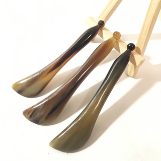 Healifty Gua Sha Scraping Board Eye Massager Stick Natural Yak Horn ...