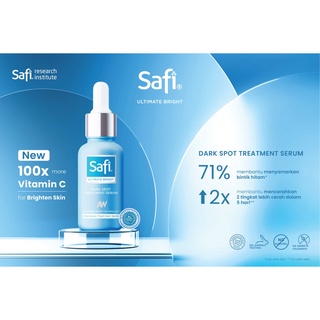 Safi Ultimate Bright Dark Spot Treatment Serum 30ml | Shopee Singapore