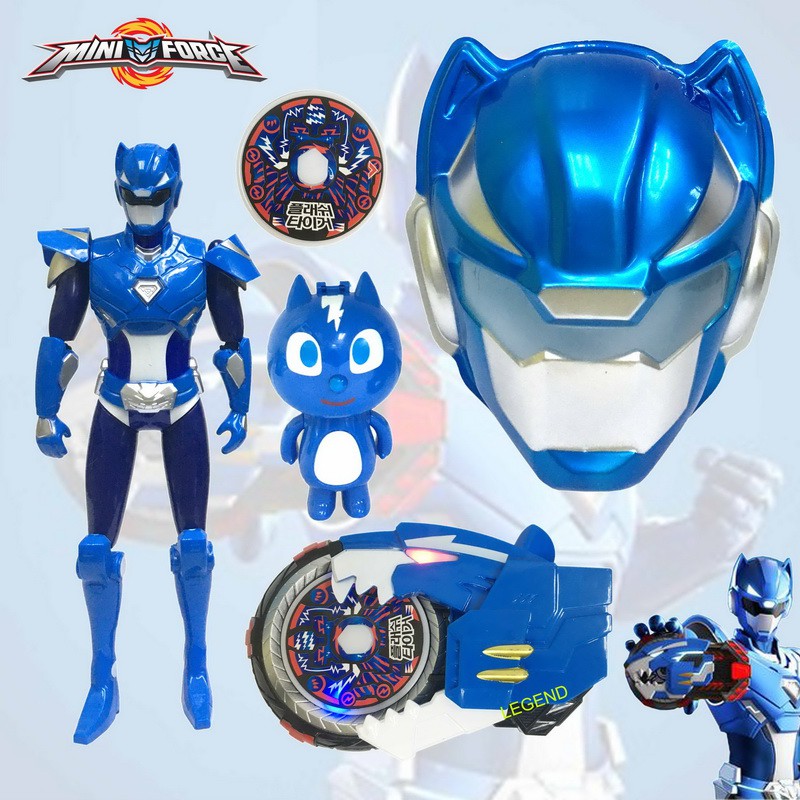 Mini Force X Agent Toys Robot Volt Mask And Miniforce Blue Selector Toy ...