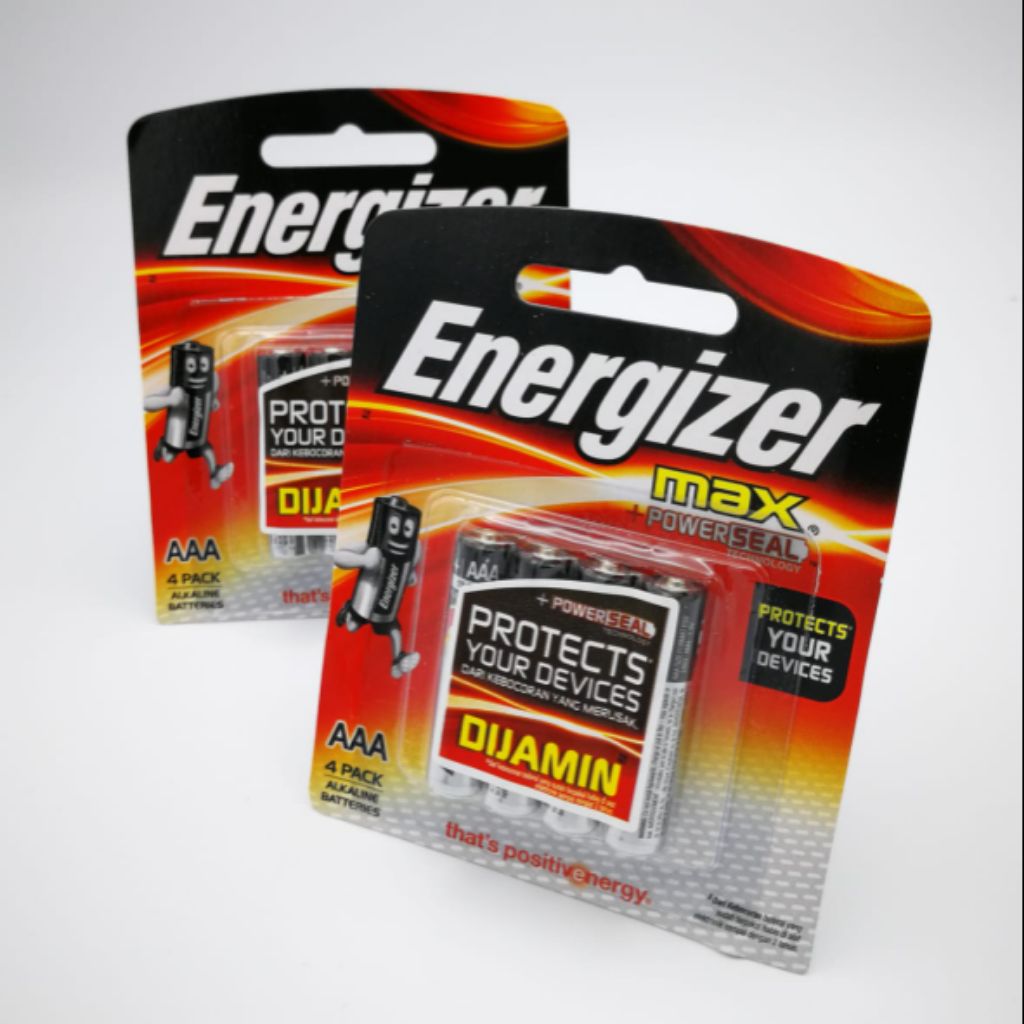 Bundle of Energizer AAA(3A)×4 Max Alkaline Battery | Shopee Singapore