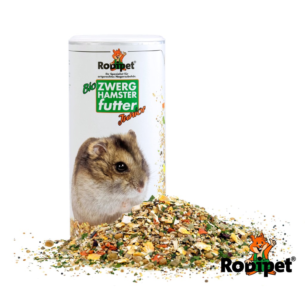 Rodipet Organic Dwarf [Zwerg] Hamster Food Junior (500g) | Shopee Singapore