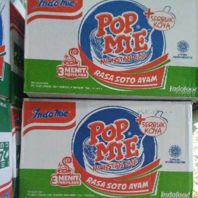 Pop Noodles per Box (Contents 24 pcs) | Shopee Singapore