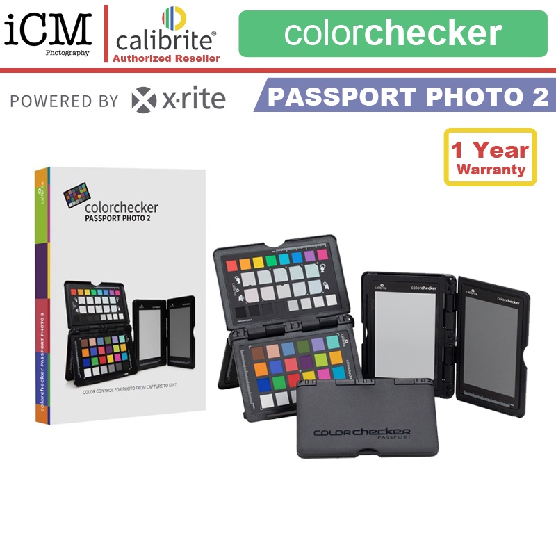 Calibrite ColorChecker Passport Photo 2 powered by X-Rite | Shopee ...