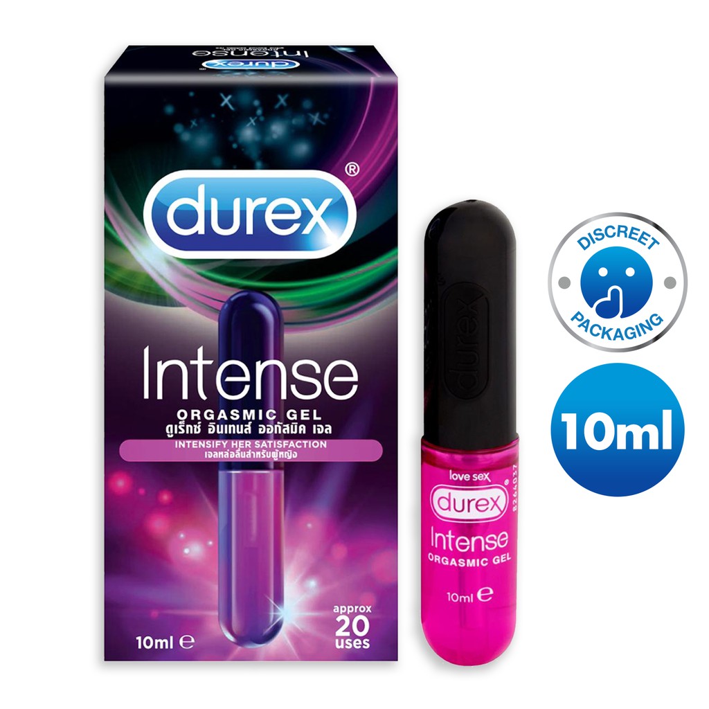 Durex Intense Gel Lube 10ML | Shopee Singapore