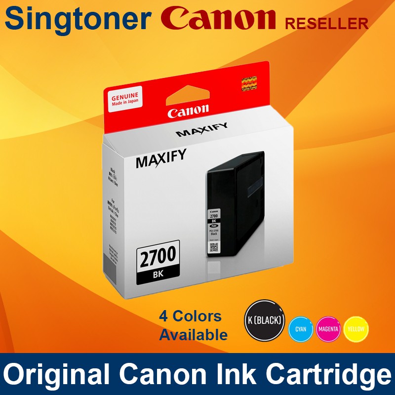 Canon PGI-2700 Color Ink For Printer iB4070 MB5070 MB5370 PGI2700 PGI ...