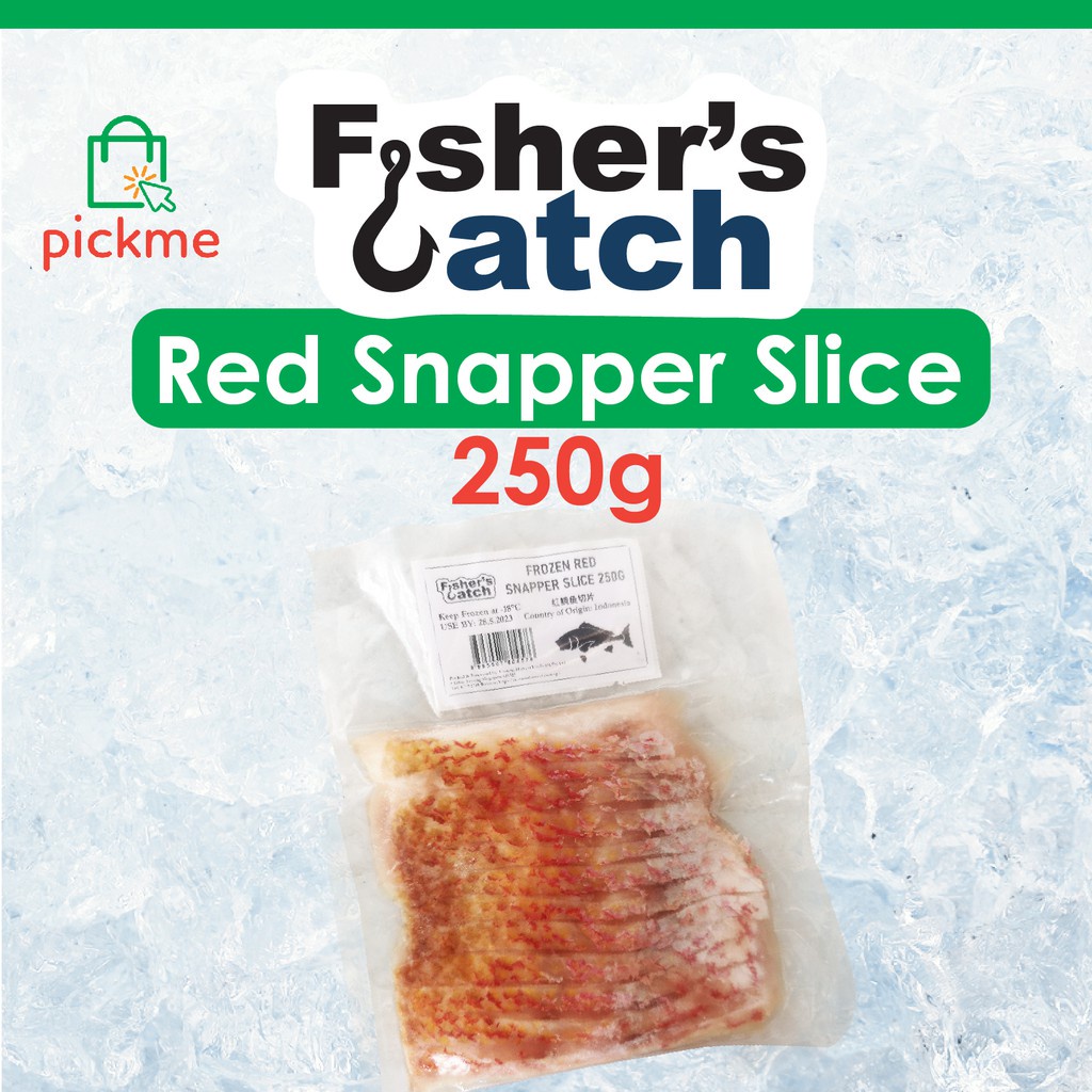Fisher's Catch Red Snapper Fish Slice Seafood 250g - Frozen | Shopee ...