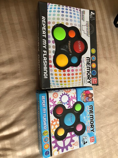 Memory Game machine With Lights Sounds Toy interactive game memory ...