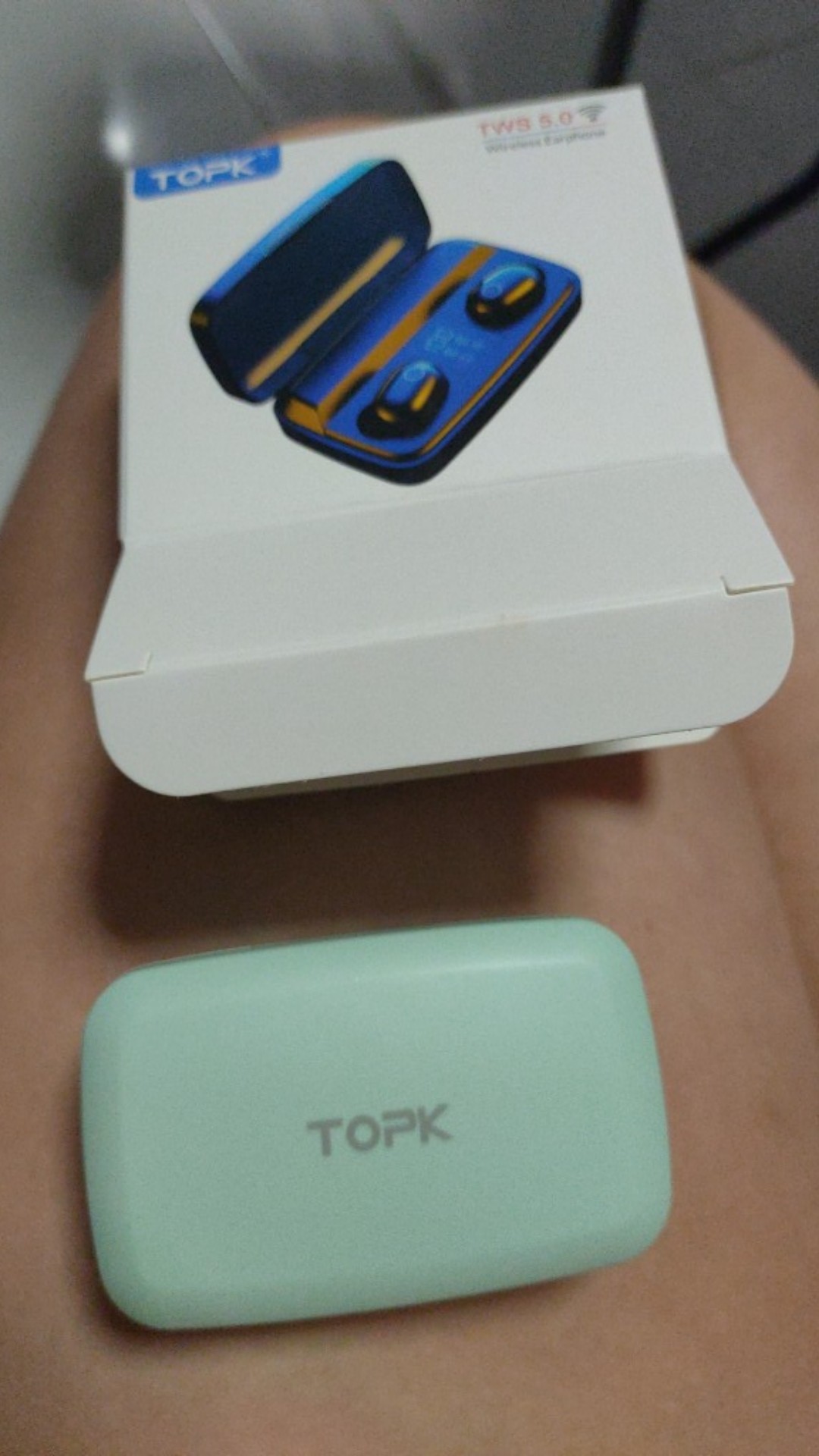 TOPK T10 TWS True Wireless Earbuds Bluetooth Stereo Headphones with ...