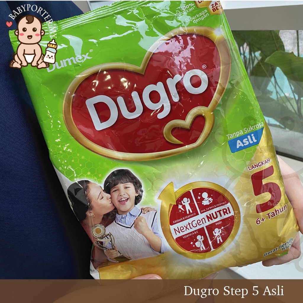BABYPORTER Dumex Dugro Step 5 6+ Year Old Original (850g) | Shopee ...