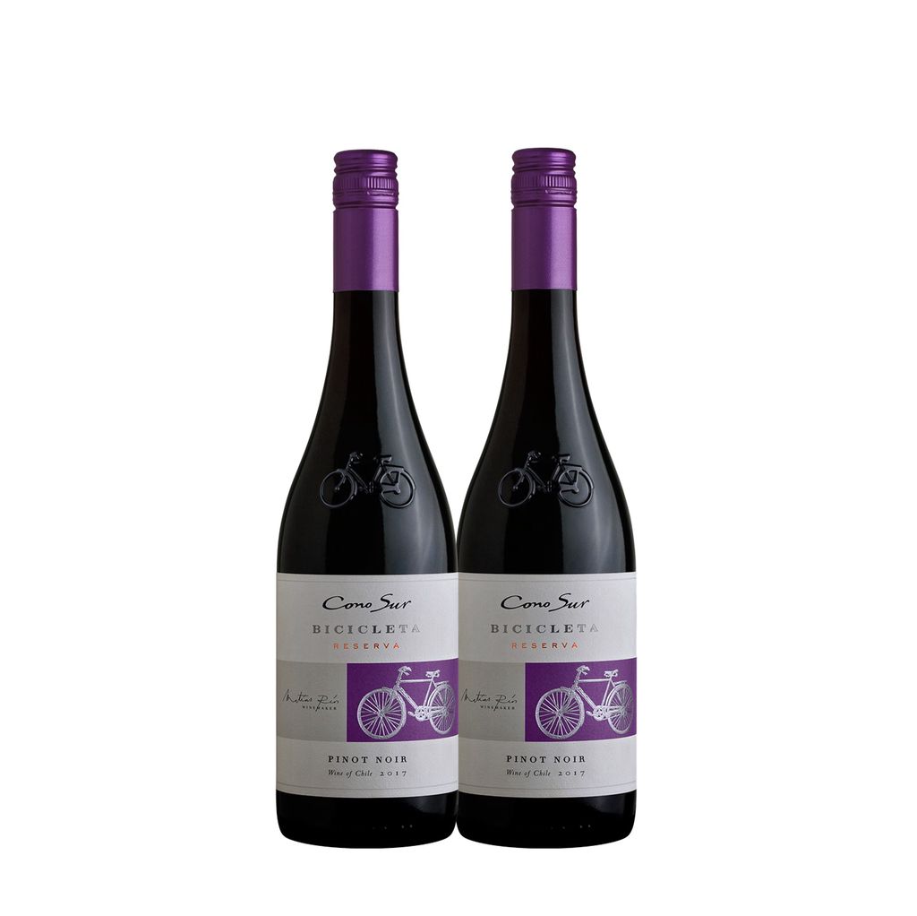 Cono Sur Bicicleta Reserva Pinot Noir Red Wine, 750ml - Case of 2 -BIG ...