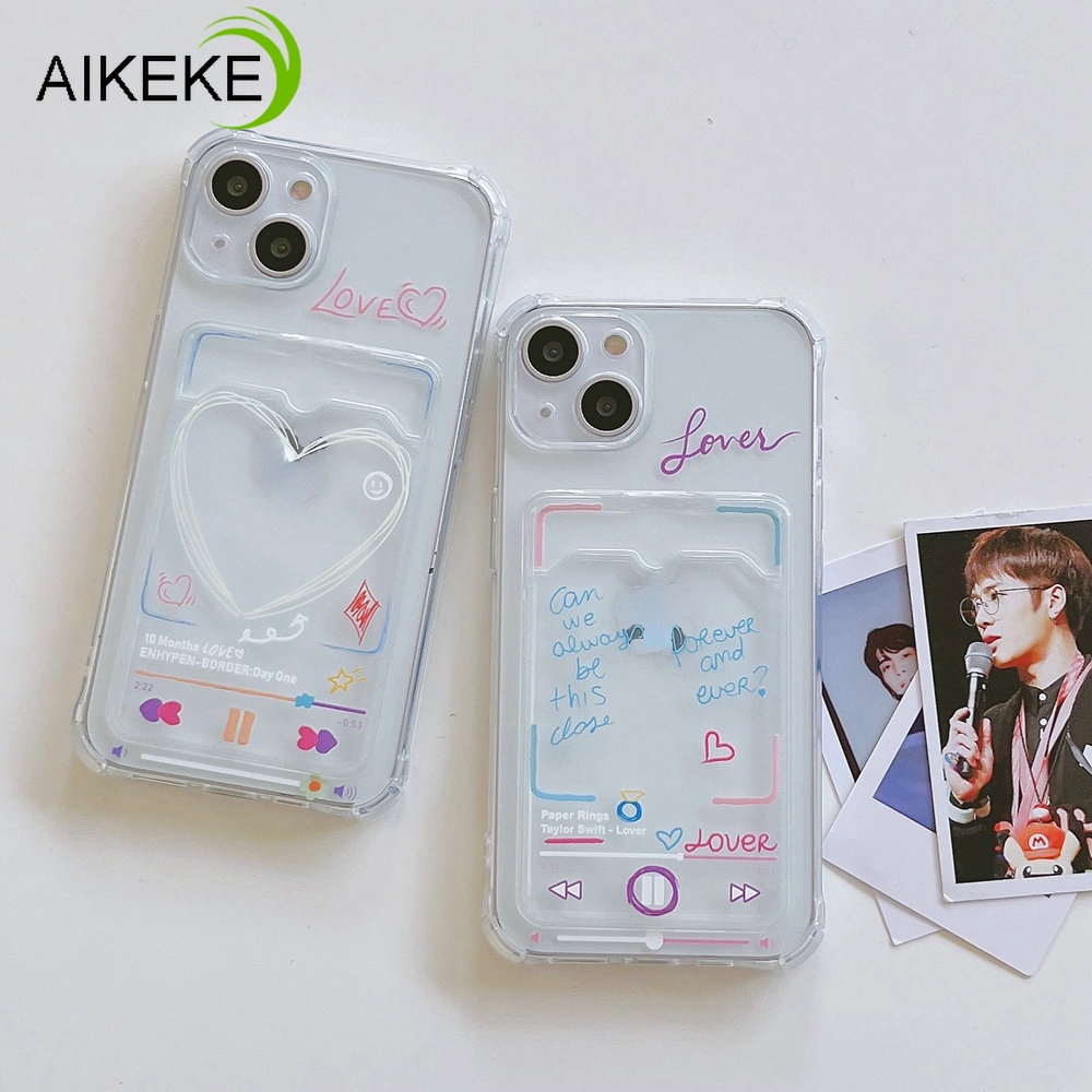 Simple Style Clear Casing Compatible For iphone 14 Plus 13 12 11 Pro ...