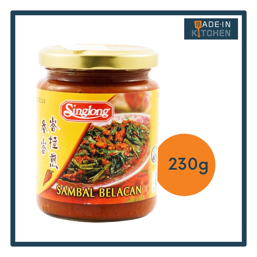 Singlong Sambal Belacan 230g ( 01006 ) | Shopee Singapore Singlong Sambal Belacan 230g ( 01006 ) | Shopee Singapore