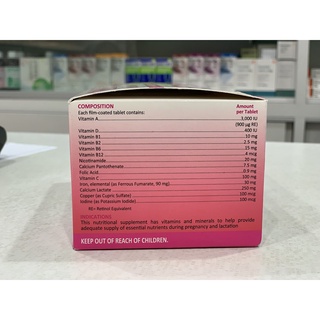 Obimin Tablets 100s - Prenatal multivitamin for pregnancy and ...