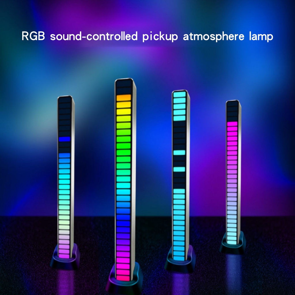 RGB Rhythm Light LED Level Light Bar Novelty Rhythm Lamp DJ PC Desktop ...