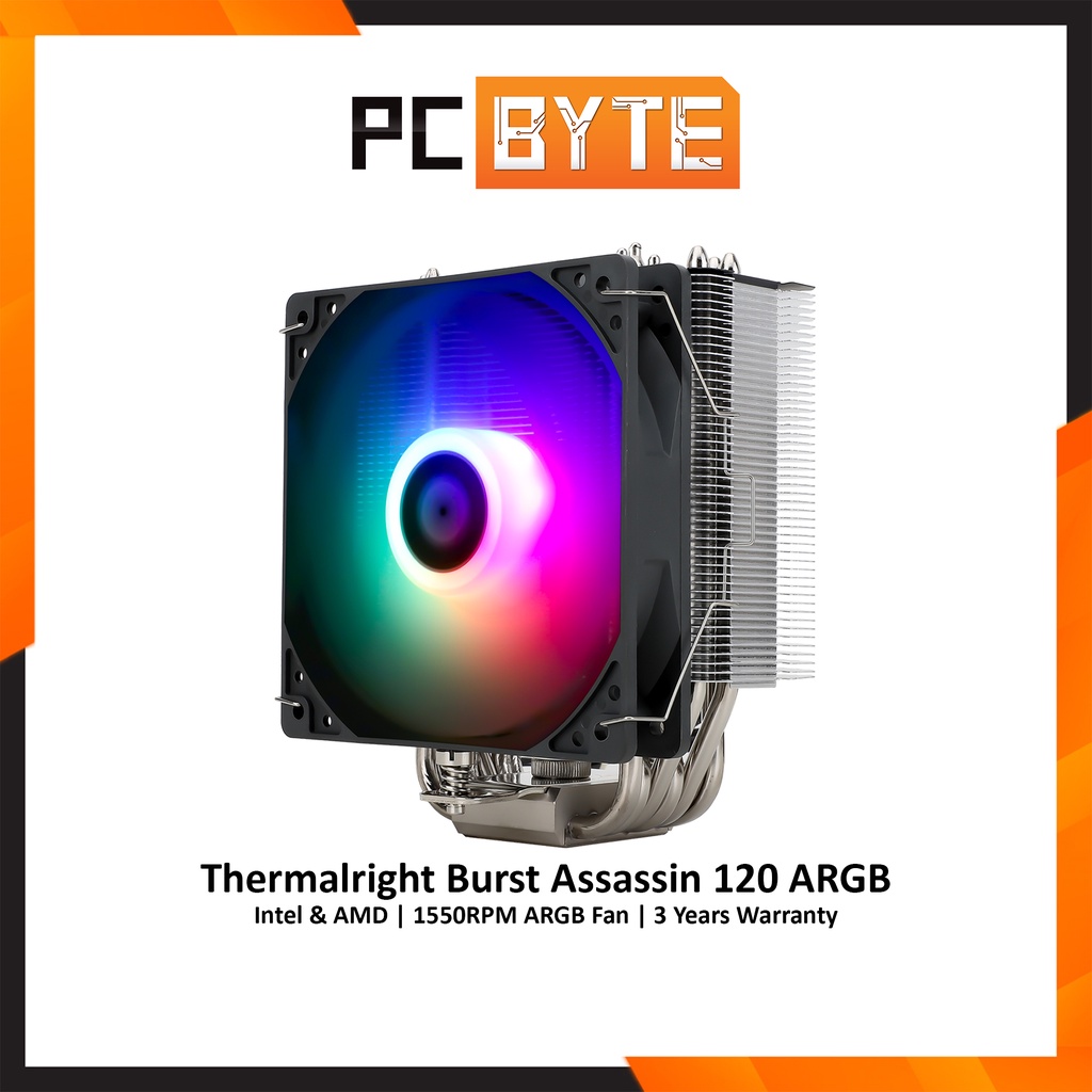 Thermalright Burst Assassin 120 ARGB - CPU Air Cooler (Intel & AMD ...