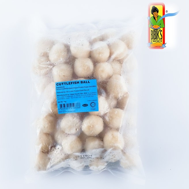 Bibik's Choice Cuttle Fish Ball 1kg -Frozen | Shopee Singapore