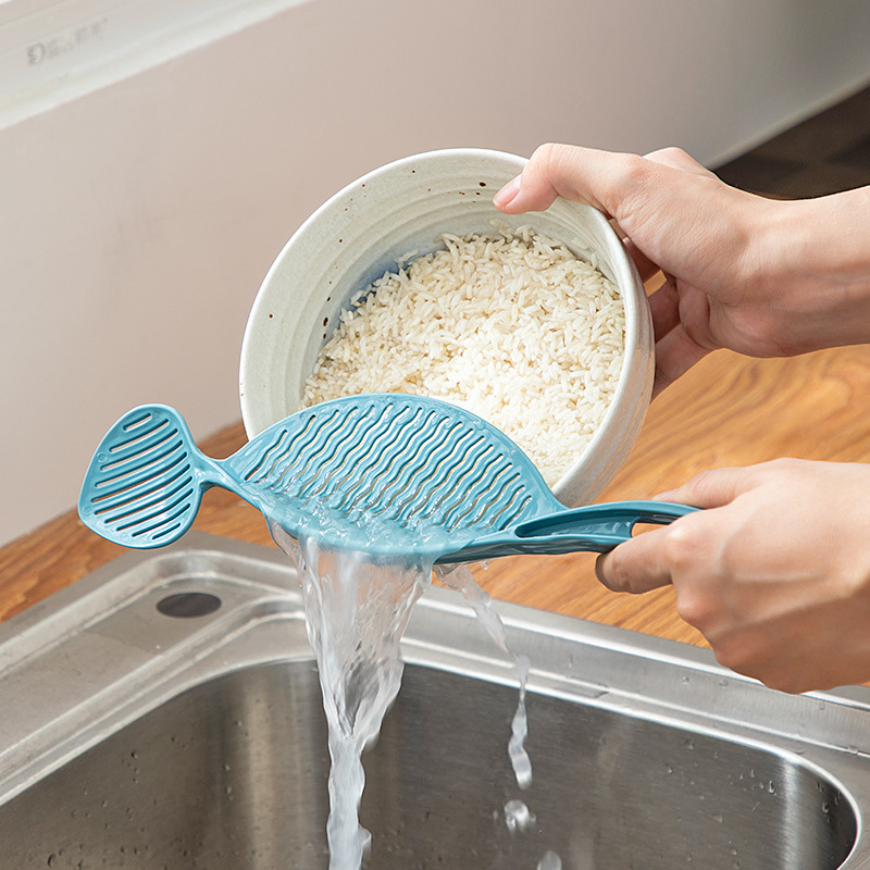 Japanese-style Multifunctional Draining Rice Cleaner Hollow Rice ...