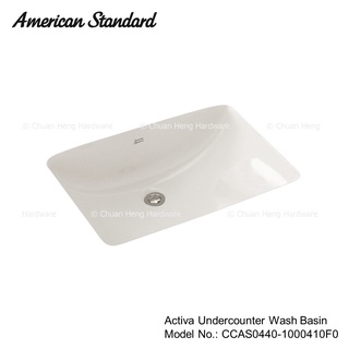 American Standard CCAS0440-1000410F0 Activa 600mm Undercounter Wash ...