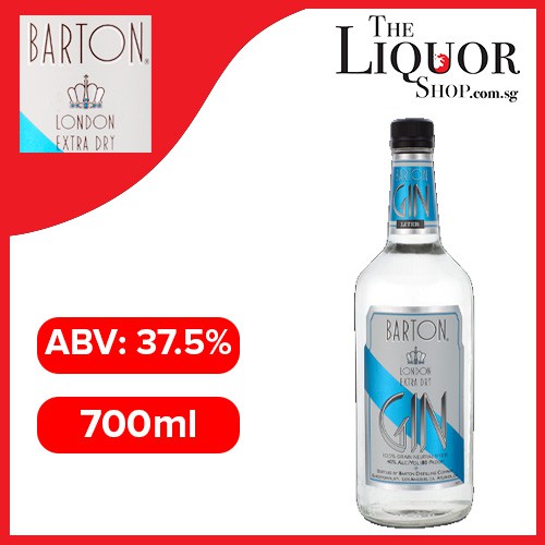Barton Gin 700ml | Shopee Singapore