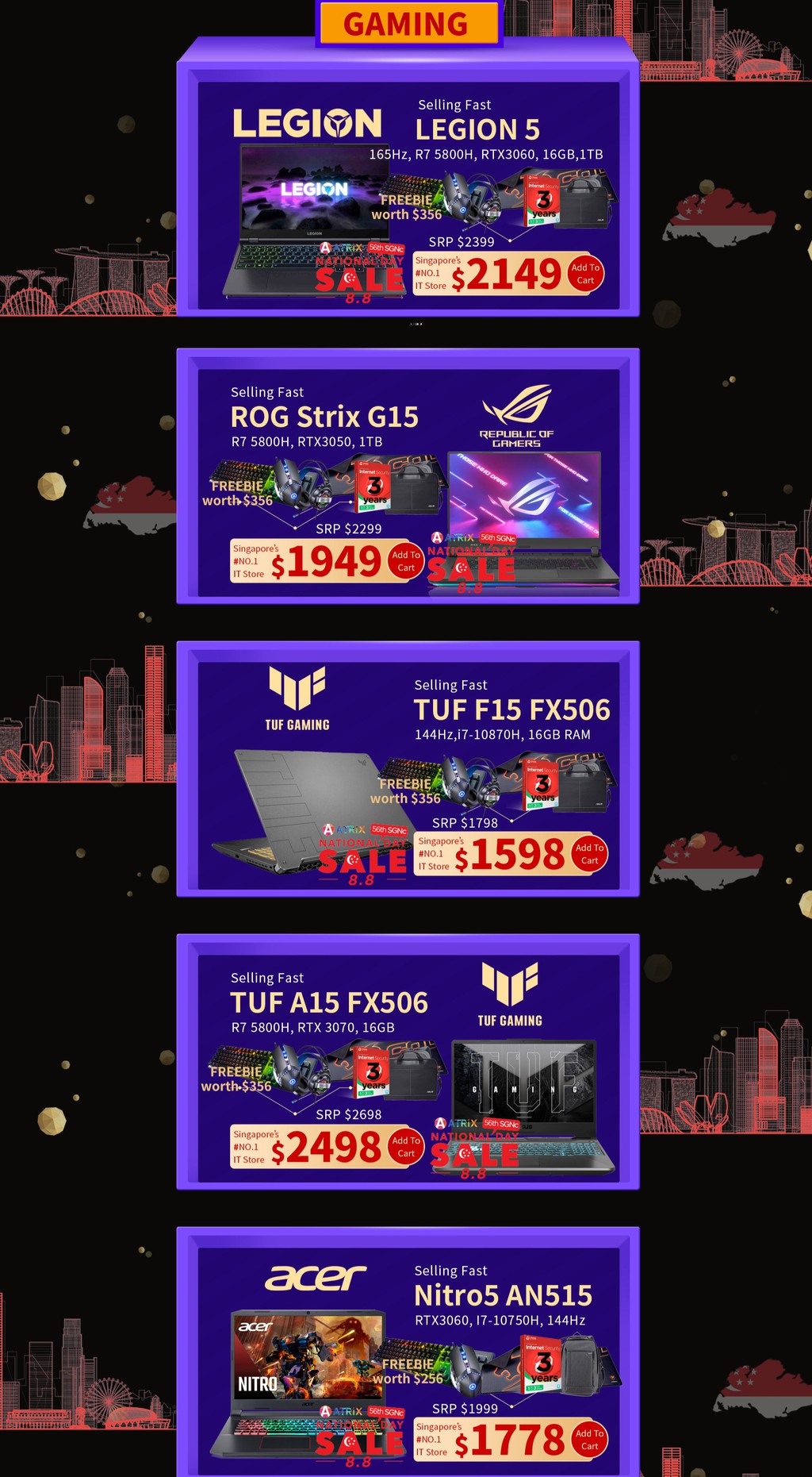 ATRiX Official Store, Online Shop | Shopee Singapore