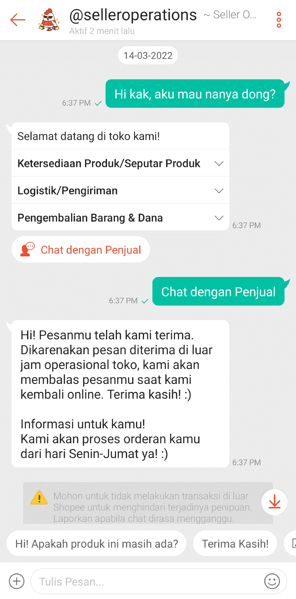 Tentang Asisten FAQ | ID Pusat Edukasi Penjual [Shopee]