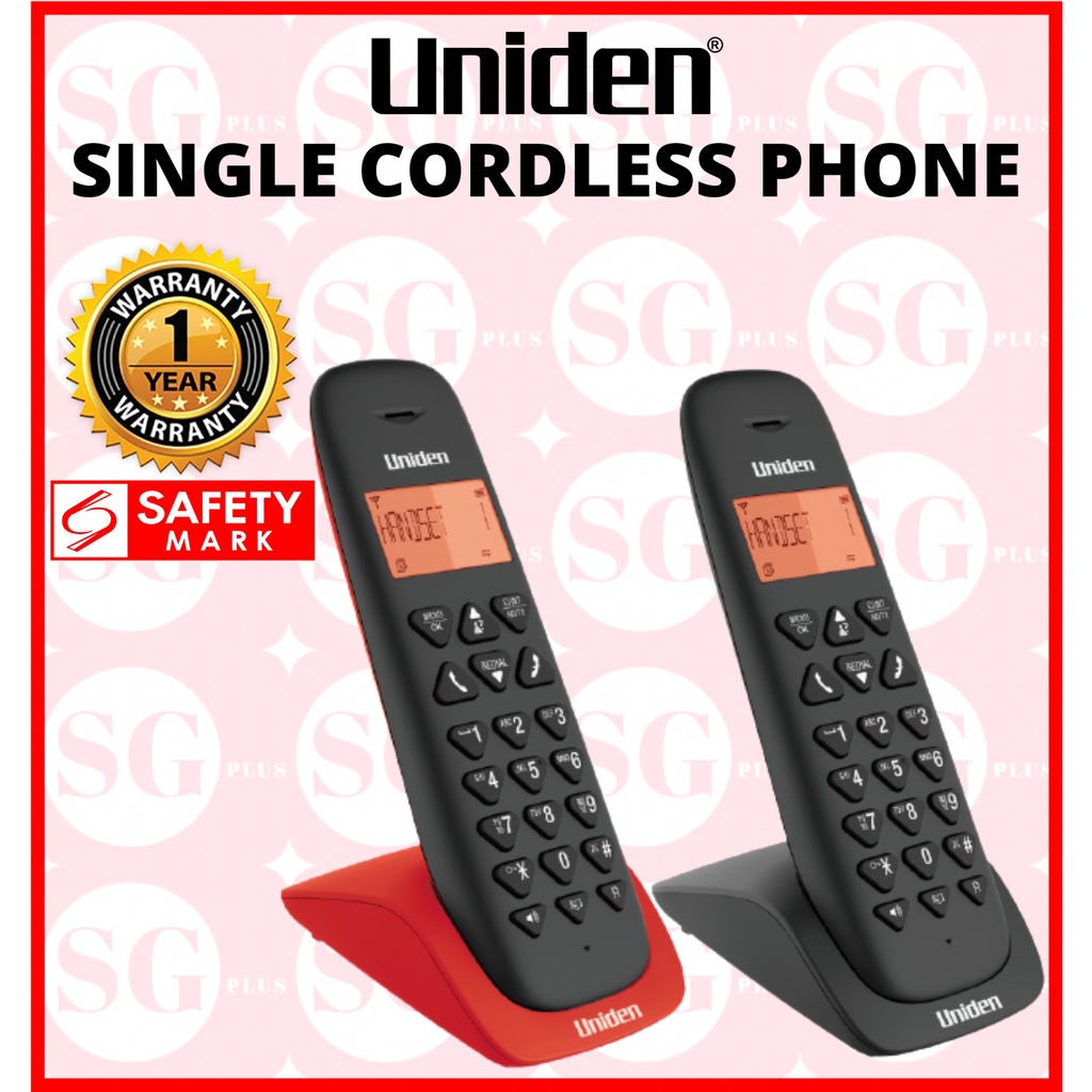 Uniden AT3102 Digital Cordless Phone | Shopee Singapore