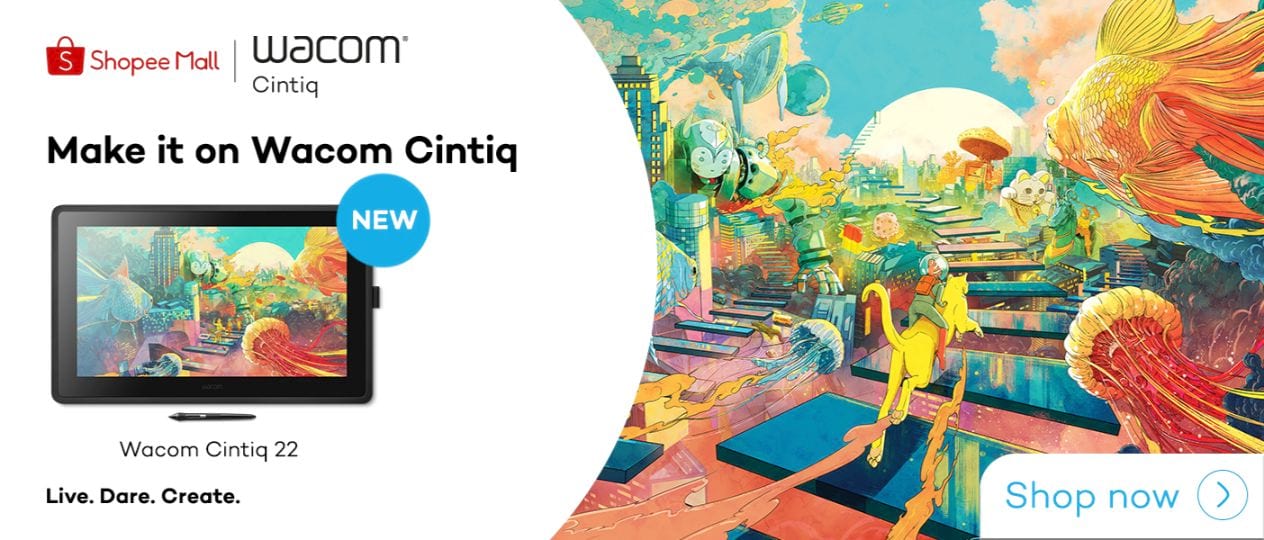 Wacom Official Store, Online Shop | Shopee Singapore