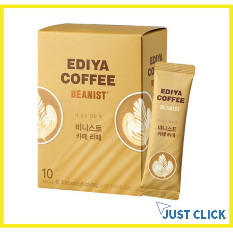 EDIYA Korea Beanist Cafe Latte 10T / Korean coffee / amenicano / tea # ...