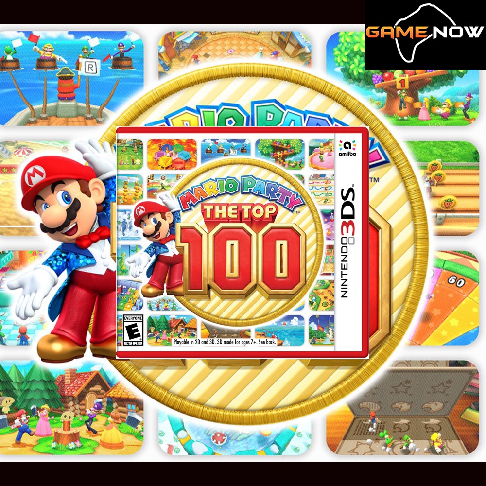 Mario Party: The Top 100 (3DS) | Shopee Singapore