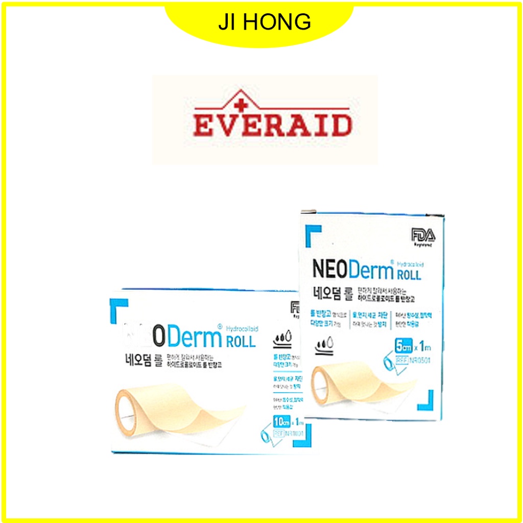 [ Neo Derm ] Neoderm roll #1 10cm / #2 5cm ( Hydrocolloid + polyurethan ...