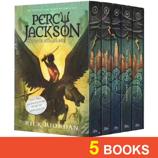 [SG Stock] Percy Jackson and the Olympians Box Set (5 Books) | Shopee ...