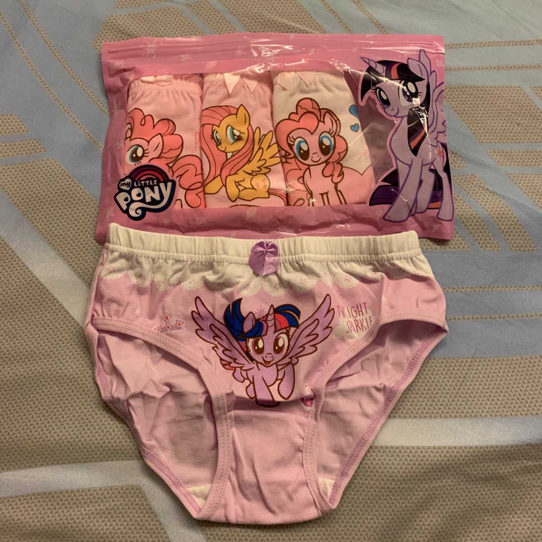 4pcs/Pack My Little Pony Kid Girls Underwear Infant Cotton Panty ...