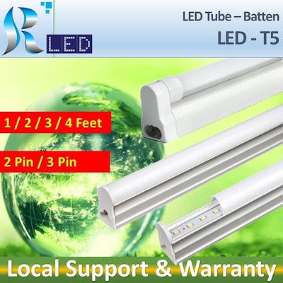 LED T5 Batten - 1~4 feet (0.3m to 1.2m) | Shopee Singapore