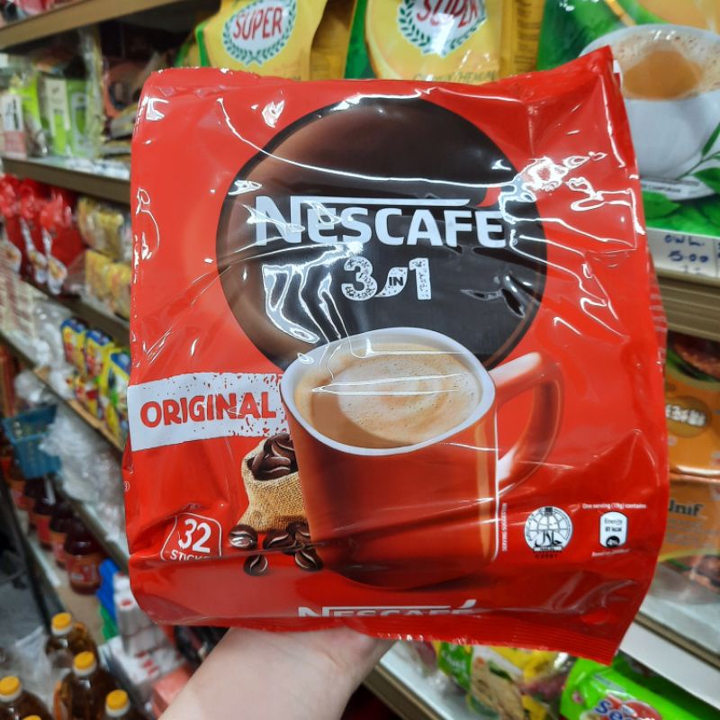 Nescafe Original 3 in 1 (32 Sachets) | Shopee Singapore