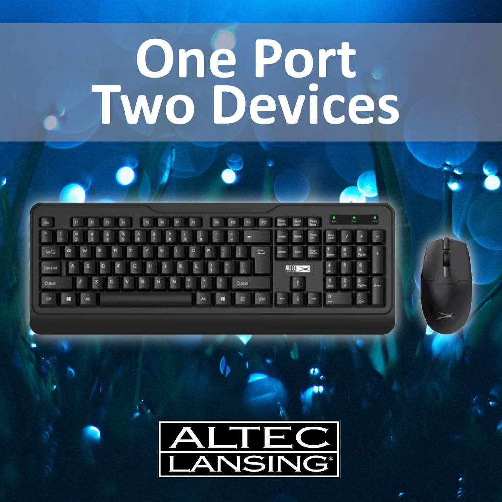 Altec Lansing Wireless Keyboard and Mouse Combo (ALBC6330) | Shopee ...