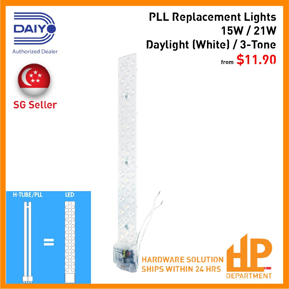 Daiyo LRM 15W / 21W Rectangle Module Light Daylight / 3-Tone PLL ...