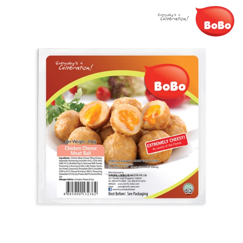 [Triple Pack] BoBo Meatball Series Chicken Cheese Meat Ball Halal ...