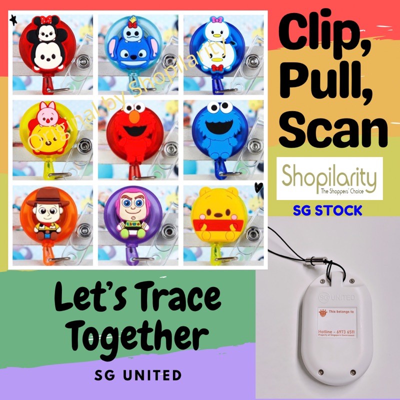 [SG READY STOCK] Retractable Keychain / Hook / Lanyard | Shopee Singapore