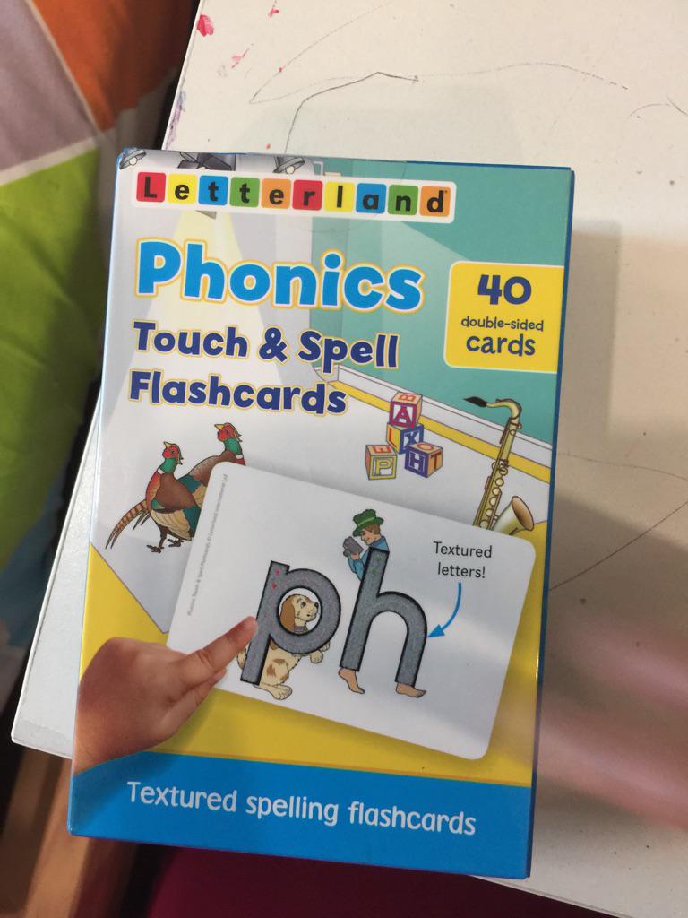Letterland Phonics Touch & Spell Flash Cards | Shopee Singapore