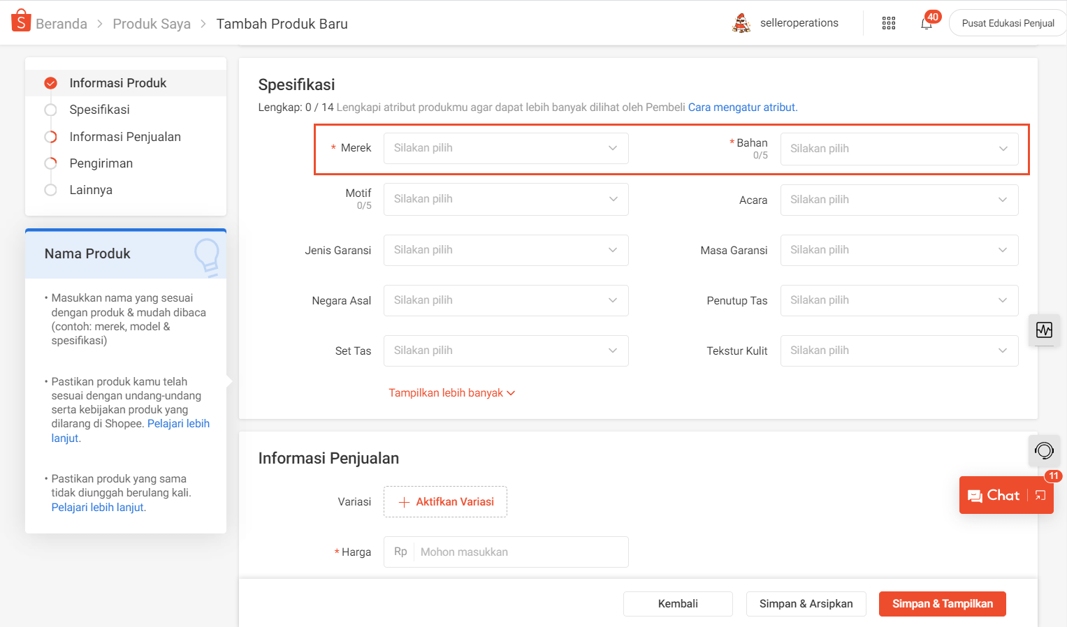 Tentang Rekomendasi Kategori dan Atribut | Pusat Edukasi Penjual Shopee ...
