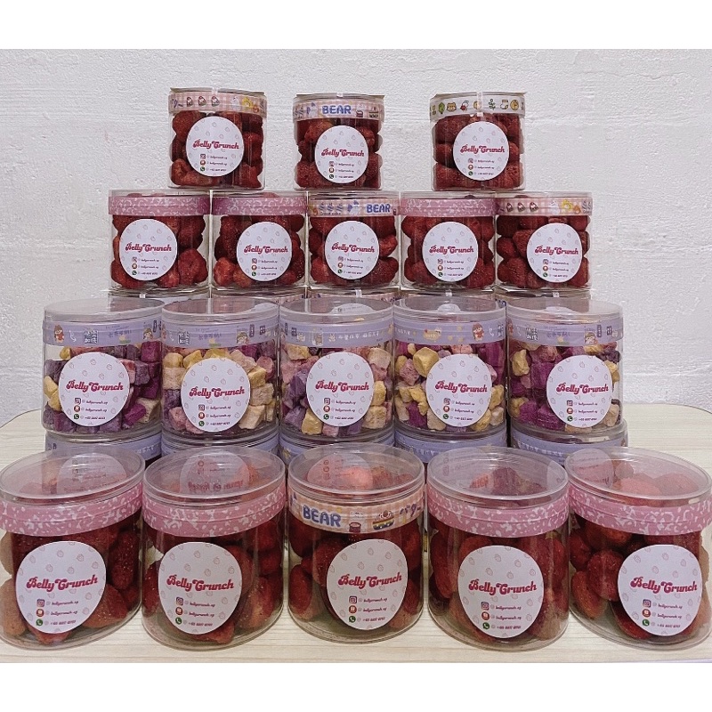 [New Arrival] Freeze-Dried Fruits in Bottled Version (60g / 85g / 100g) | Shopee Singapore