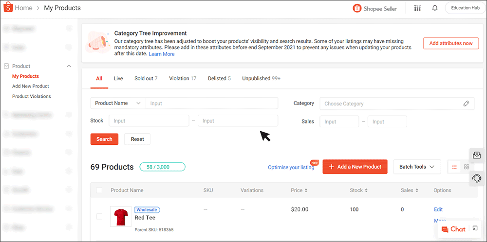 Adding multiple products for promotions | Shopee PH Seller Education Hub