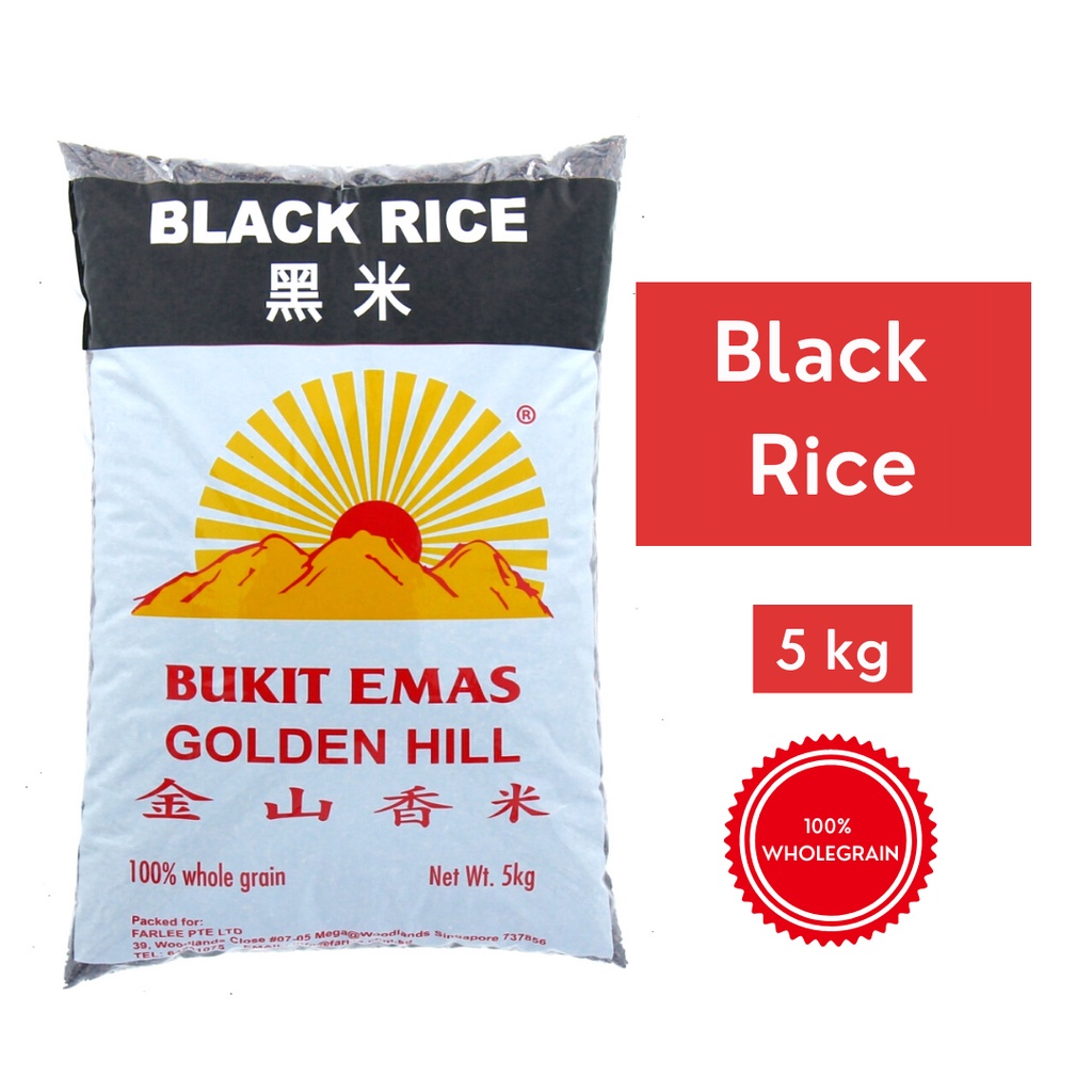 5kg Black Rice - Golden Hill | Shopee Singapore