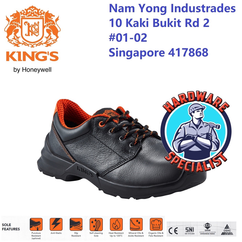 Kings KWS200 Safety Shoe (Replace Old Model KWS 800) | Shopee Singapore