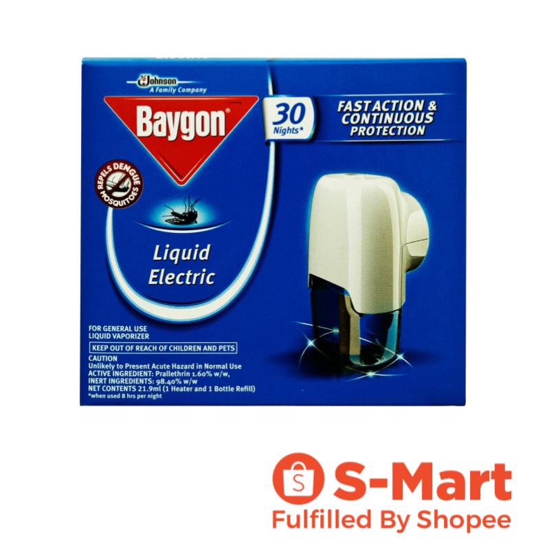 Baygon Liquid Electric Repeller Starter 21.9ml | Shopee Singapore