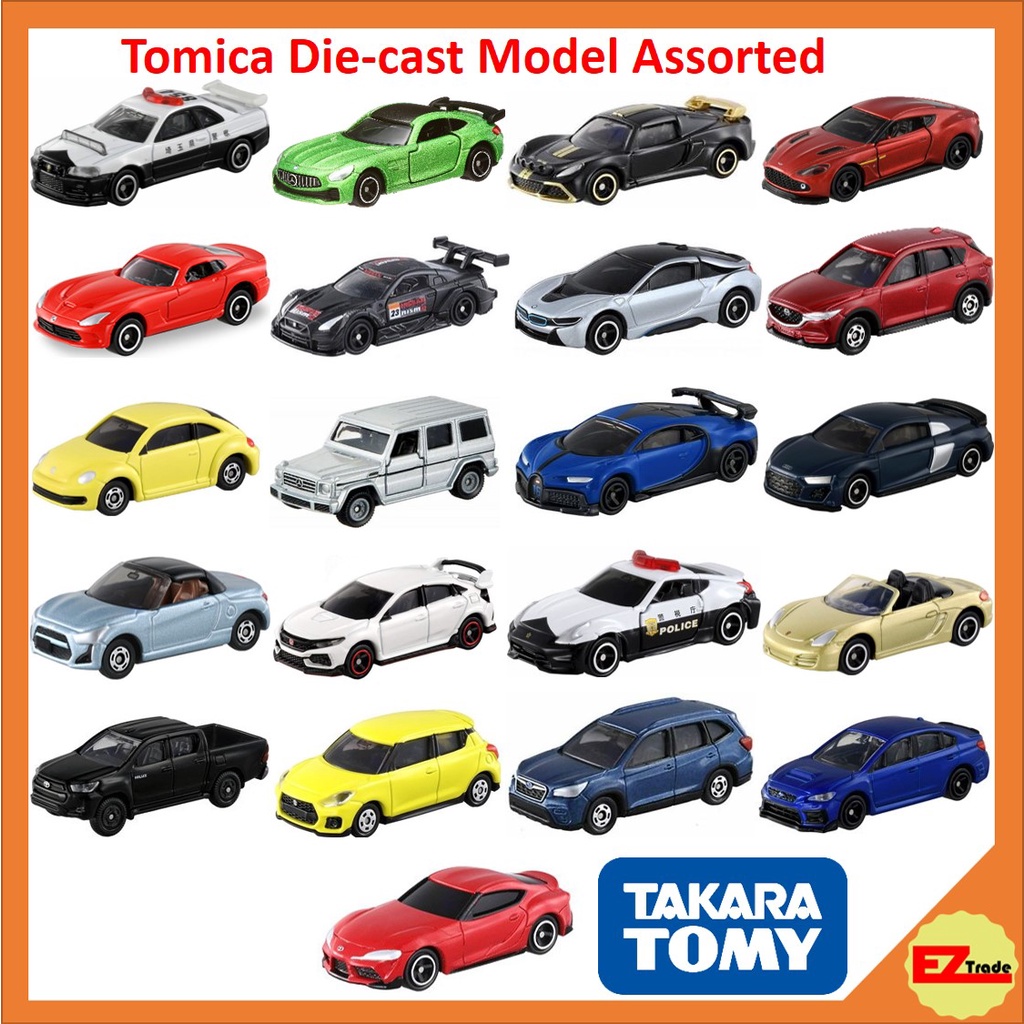 Takara Tomy Tomica Die-Cast Replica Vehicle Model Car Assorted | Shopee ...