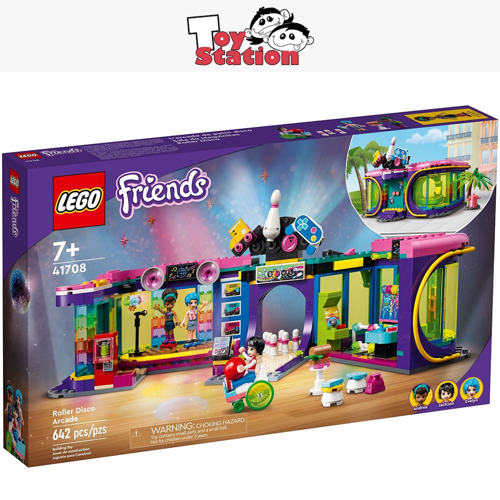 LEGO Friends 41708 Roller Disco Arcade | Shopee Singapore